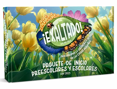Paquete de inicio EBV 2025 ¡Exaltado! - Librerias Bautista